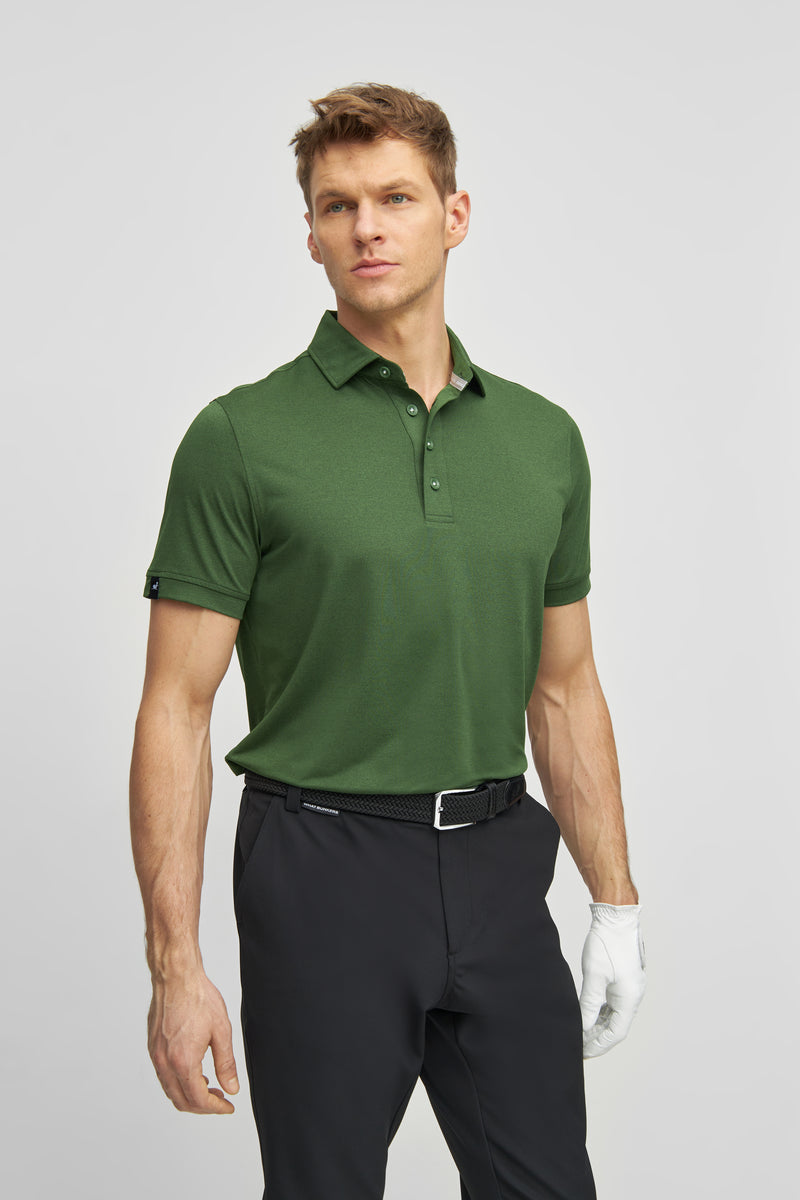 George polo shirt – green – WHAT BUNKERS