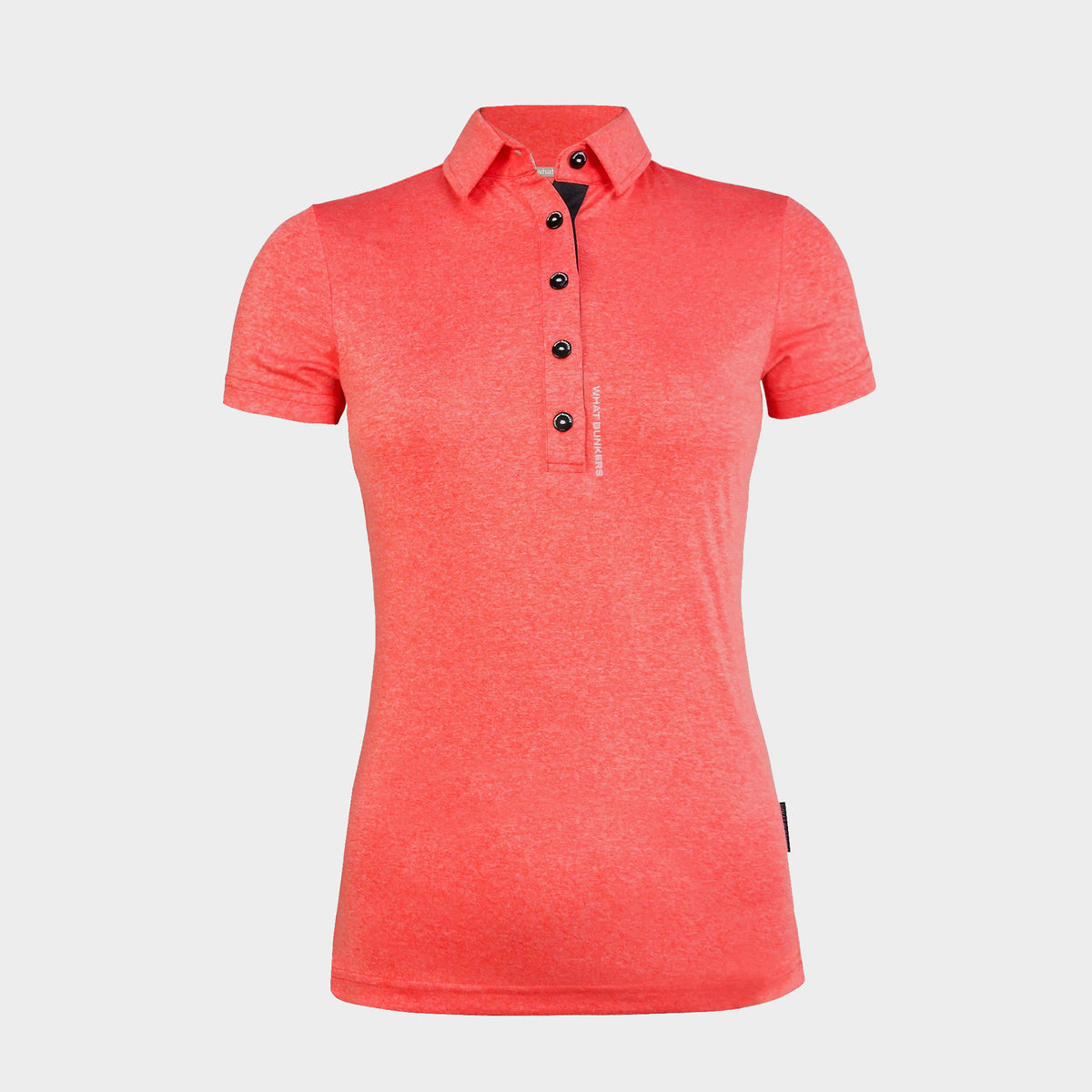 Jane golf polo shirt - red – WHAT BUNKERS